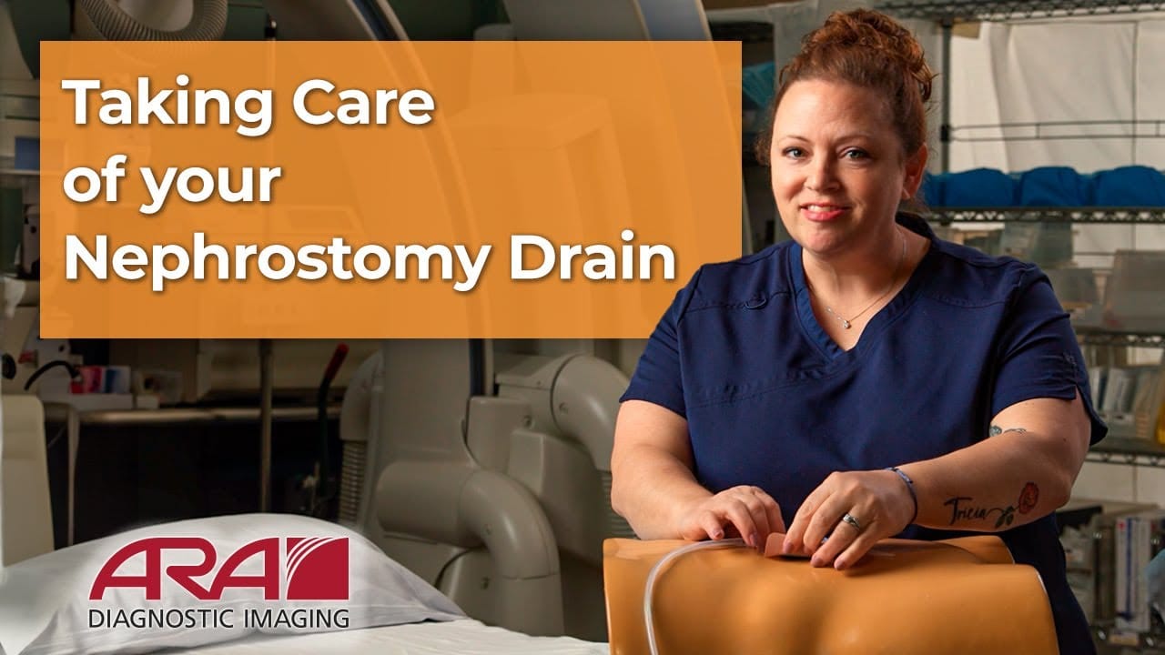 Taking care of your drain or feeding tube - ARA Diagnostic Imaging